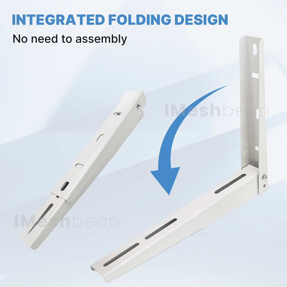 2 Pair Of Air Conditioner Brackets for 9000-18000BTU Mini Split Air ...