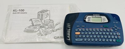 CASIO Model KL-100 Label It! EZ Label Maker Printer | eBay
