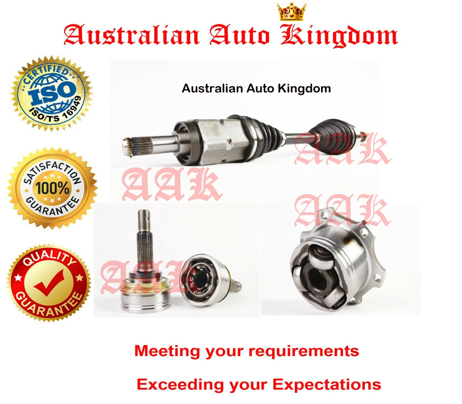 New Drive Shaft for Volkswagen Caddy 1.6L 2004-2010 Driver Side Heavy ...