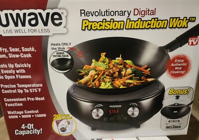 Nuwave Precision Induction Wok -NEW -Box opened | eBay