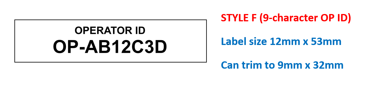 CAA Operator / Flyer ID Drone Label for UAV Drone 12mm SET of 5 | eBay