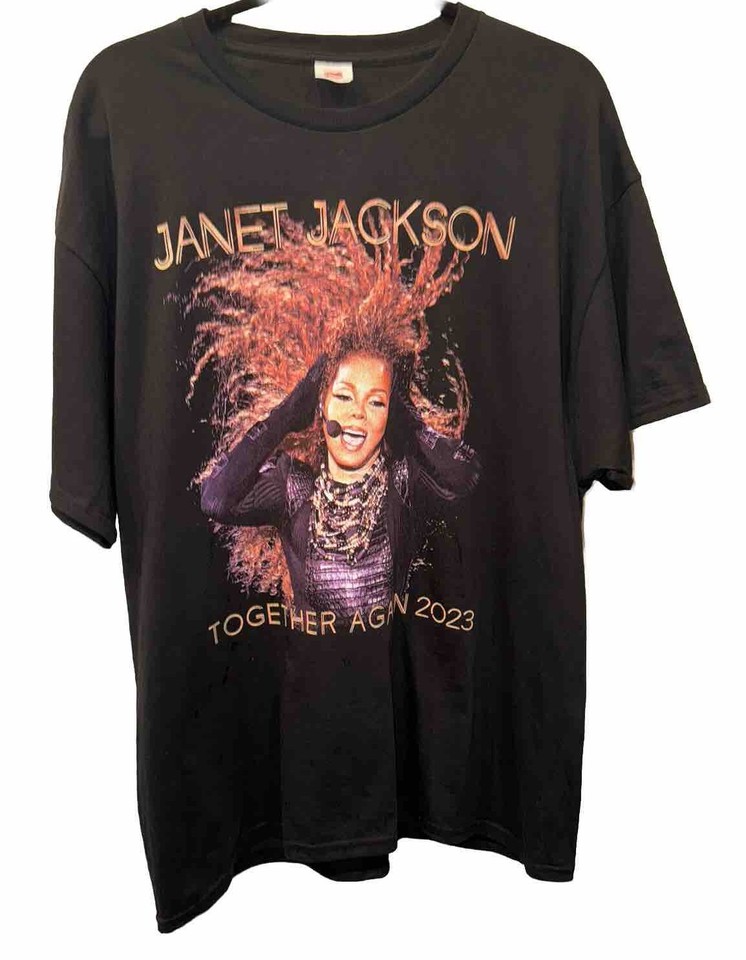 Janet Jackson + Ludacris Together Again Tour 2023 Concert Tee New *No ...