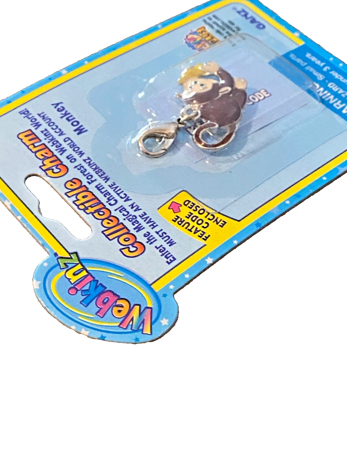 GANZ Webkinz Monkey Charm With Code for sale online | eBay