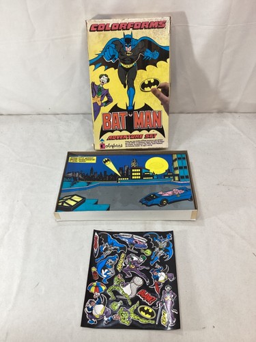 1989 Vintage Colorforms Batman Adventure Set Boxed Complete FREESHIP | eBay