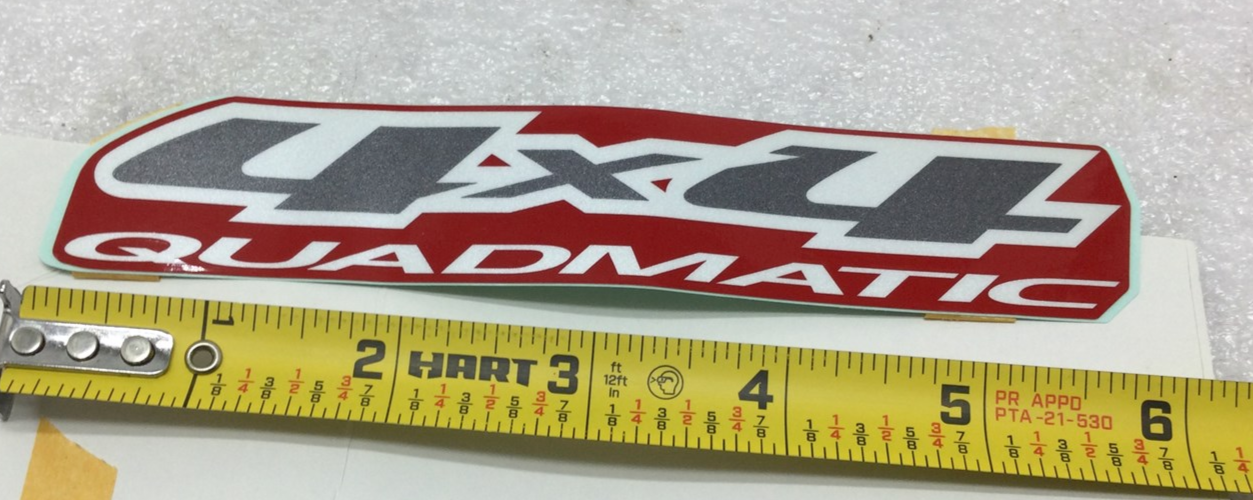 Suzuki 4x4 Quadmatic Decal LT-A500F 68171-09FA0-BJ3 2000 for sale ...