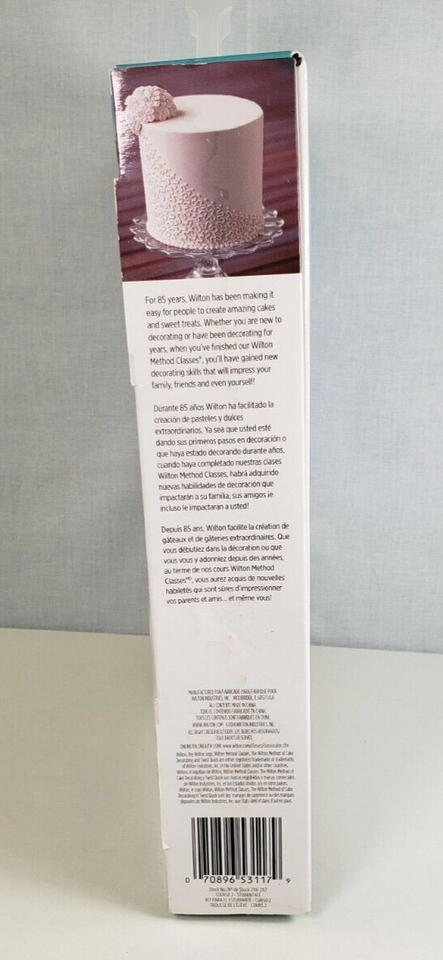 The Wilton Method of Cake Decorating Course 2 Student Decorating Kit ...