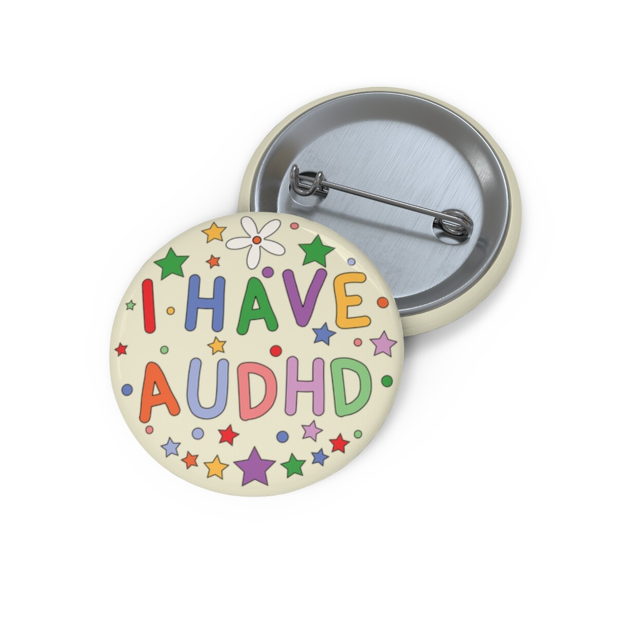 I have AuDHD - Badge Pin | Neurodivergent Badge - ADHD Badge | eBay
