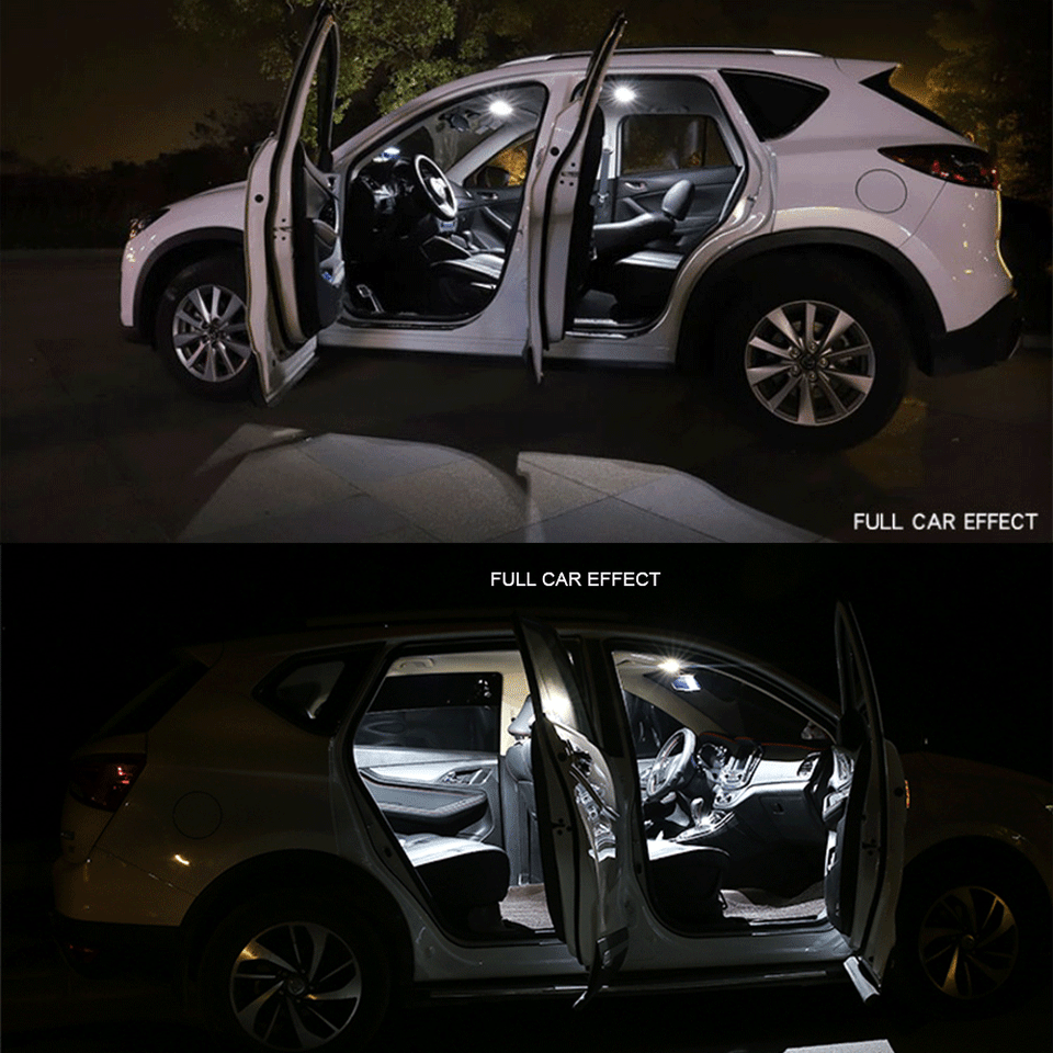 10X CANBUS T10 168 194 W5W LED Map Bulbs Dome Interior License Wedge ...