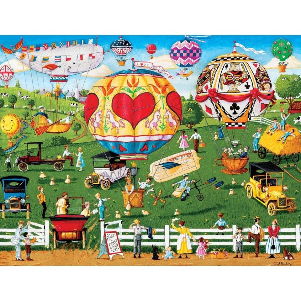 MasterPieces Folk Art Jigsaw Puzzle 12-Pack Bundle - Adults & Family ...