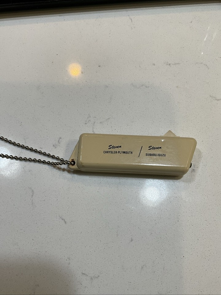 Vintage Flashlight Key Chain Steven Ford Merc Eddys Toyota Augusta ...