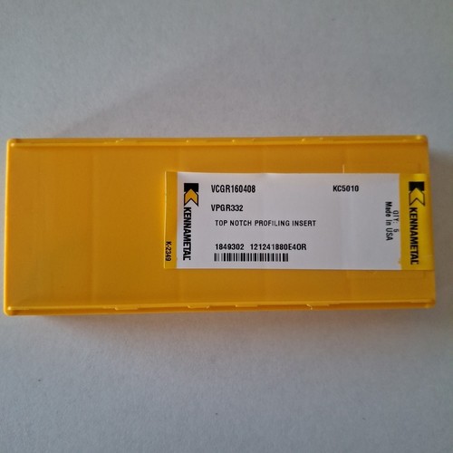 Kennametal VCGR160408 KC5010 VPGR 332 Turning Inserts | eBay