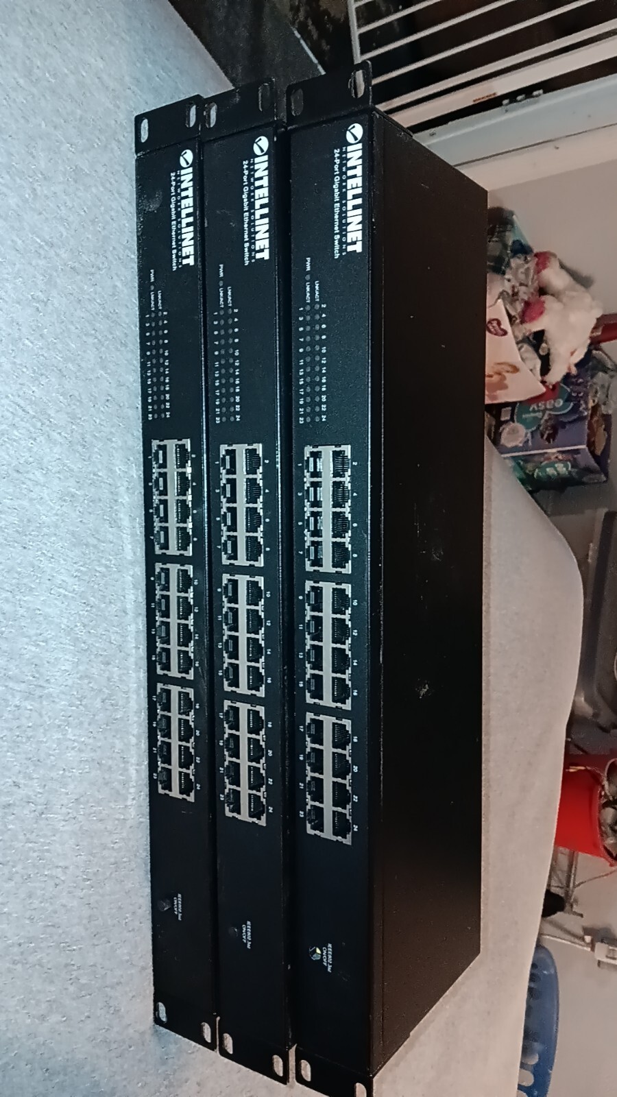 4 Intelinet 24 port gigabit switch | eBay