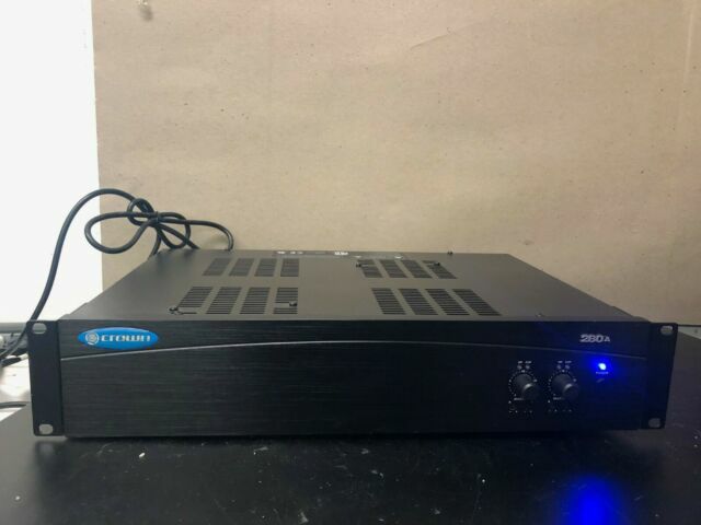 Crown 280a 2 Channel Power Amplifier in Factory Box. for sale online | eBay