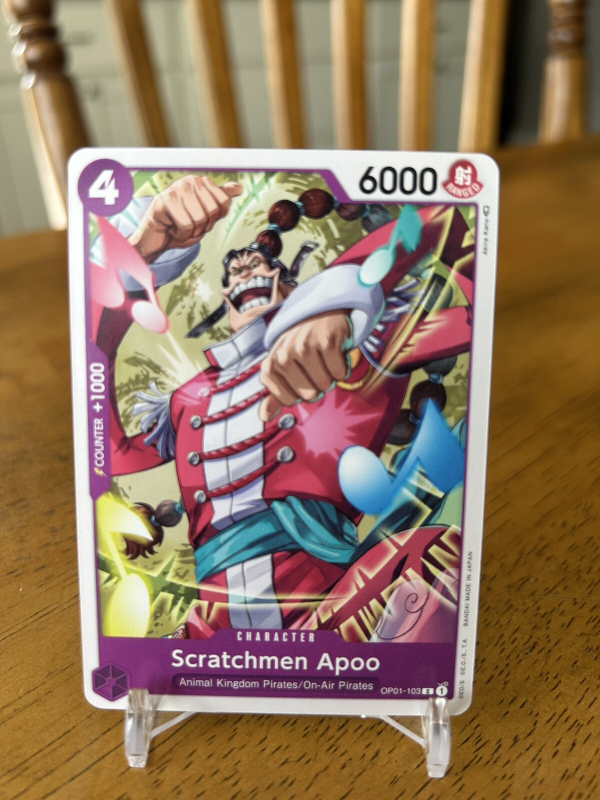 Scratchmen Apoo - OP01-103 - Common - English - One Piece TCG OP-01 | eBay