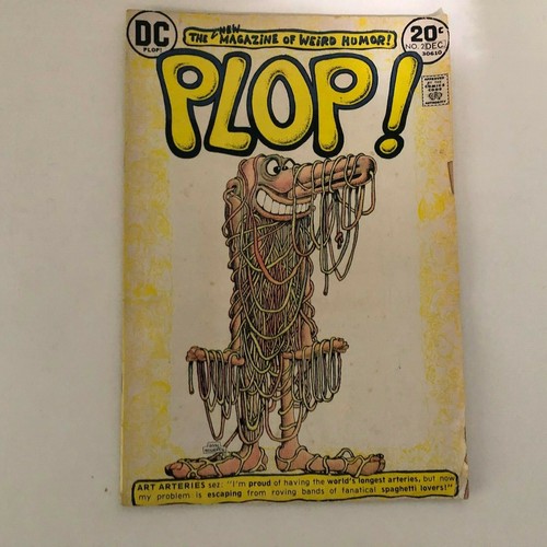Plop #2 Dec 1973 Bronze Age DC Comics Uncirculated Basil Wolverton CO1 ...