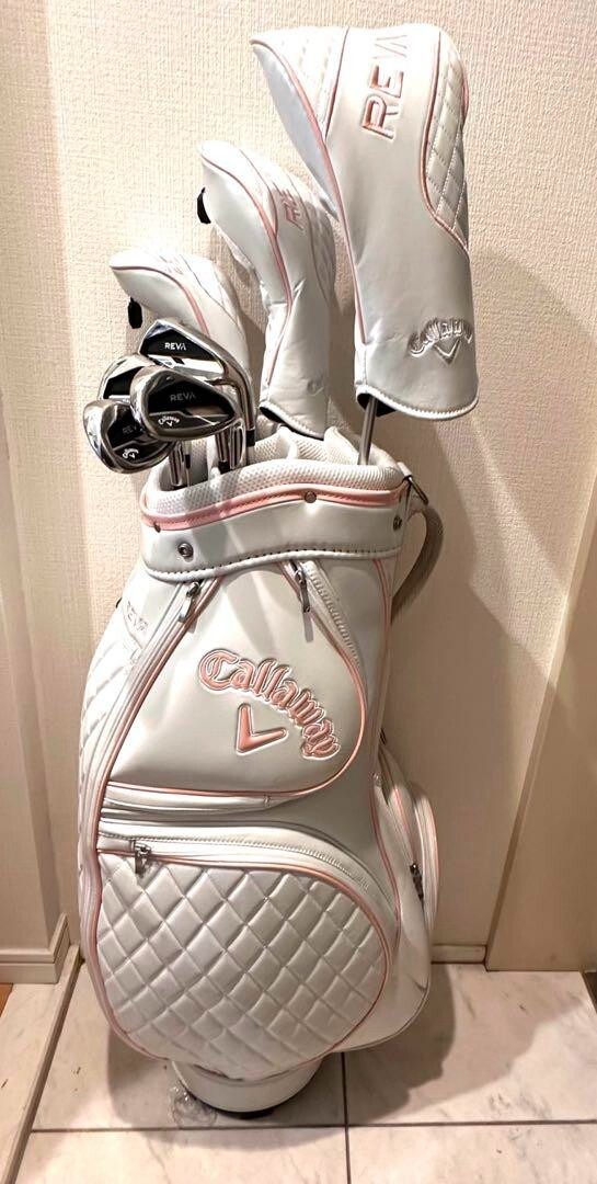 Callaway Womens Reva 9 Piece Complete Golf Set ‎‎Rosegold | eBay