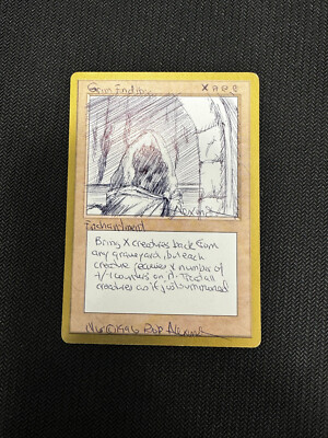 MTG Sketch Rob Alexander Altered Art Magic Artist Proof signed | eBay