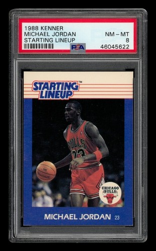 1988-89 Kenner Starting Line-Up Set-Break Michael Jordan Starting ...
