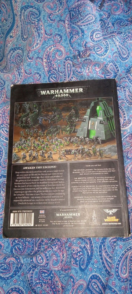Necron Codex warhammer 40k | eBay