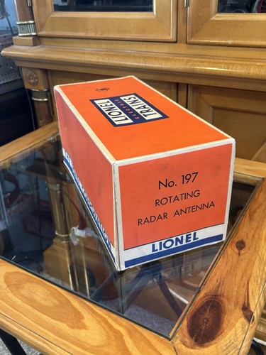 ~Nice Complete~Lionel Postwar 197 Rotating Radar Antenna Box W/Macy’s 3 ...