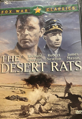 The Desert Rats [DVD] WWII Richard Burton, Robert Newton, James Mason ...