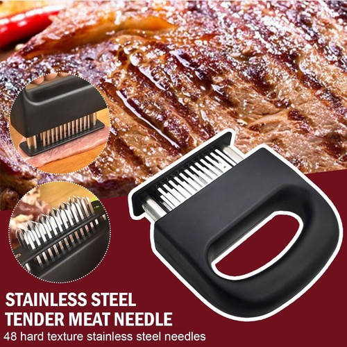 Professional 48 Needle Meat Tenderizer Steak Softener Hammer Kitchen ...