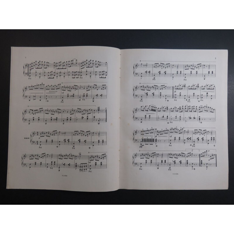 Michaud Marcel The Pretty Sablaise Mazurka Piano 19th | eBay