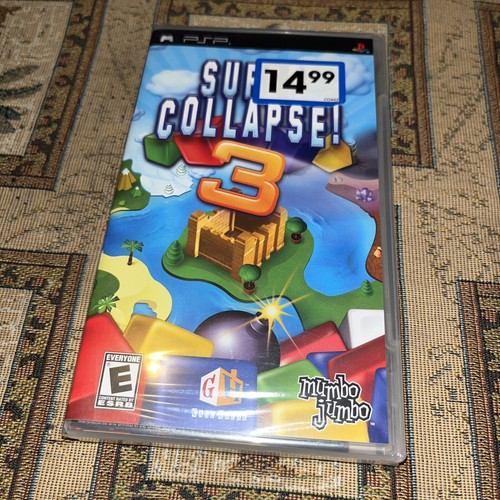 Super Collapse 3 Sealed in original box (Sony PSP, 2007) PSP CIB Cool ...