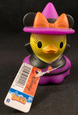 Disney Duckz - Witch Minnie Mouse - Rubber Duck - Mini Figure - Approx ...
