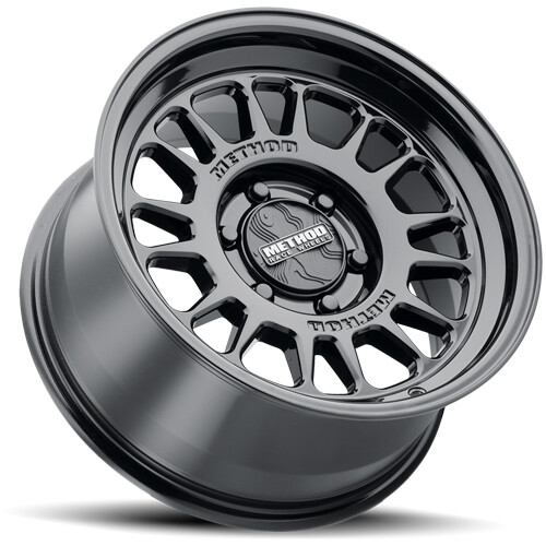 (Set of 4) Method MR318 17x8.5 6x5.5" +0mm Gloss Black Wheels Rims 17 ...