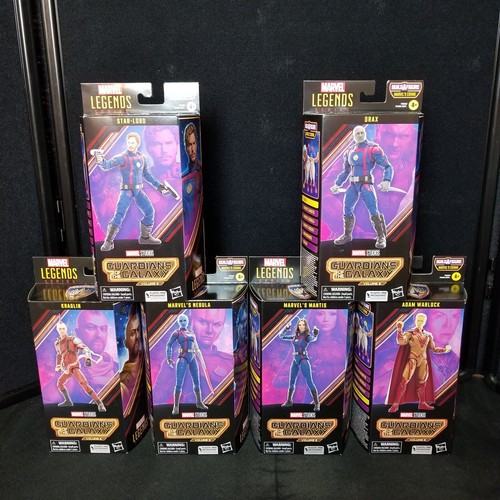 2023 Hasbro Marvel Legends Guardians of the Galaxy 6 Lot Cosmo BAF READ ...