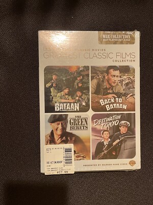 TCM Greatest Classic Films, War Collection Battlefront Asia, DVD, BRAND ...