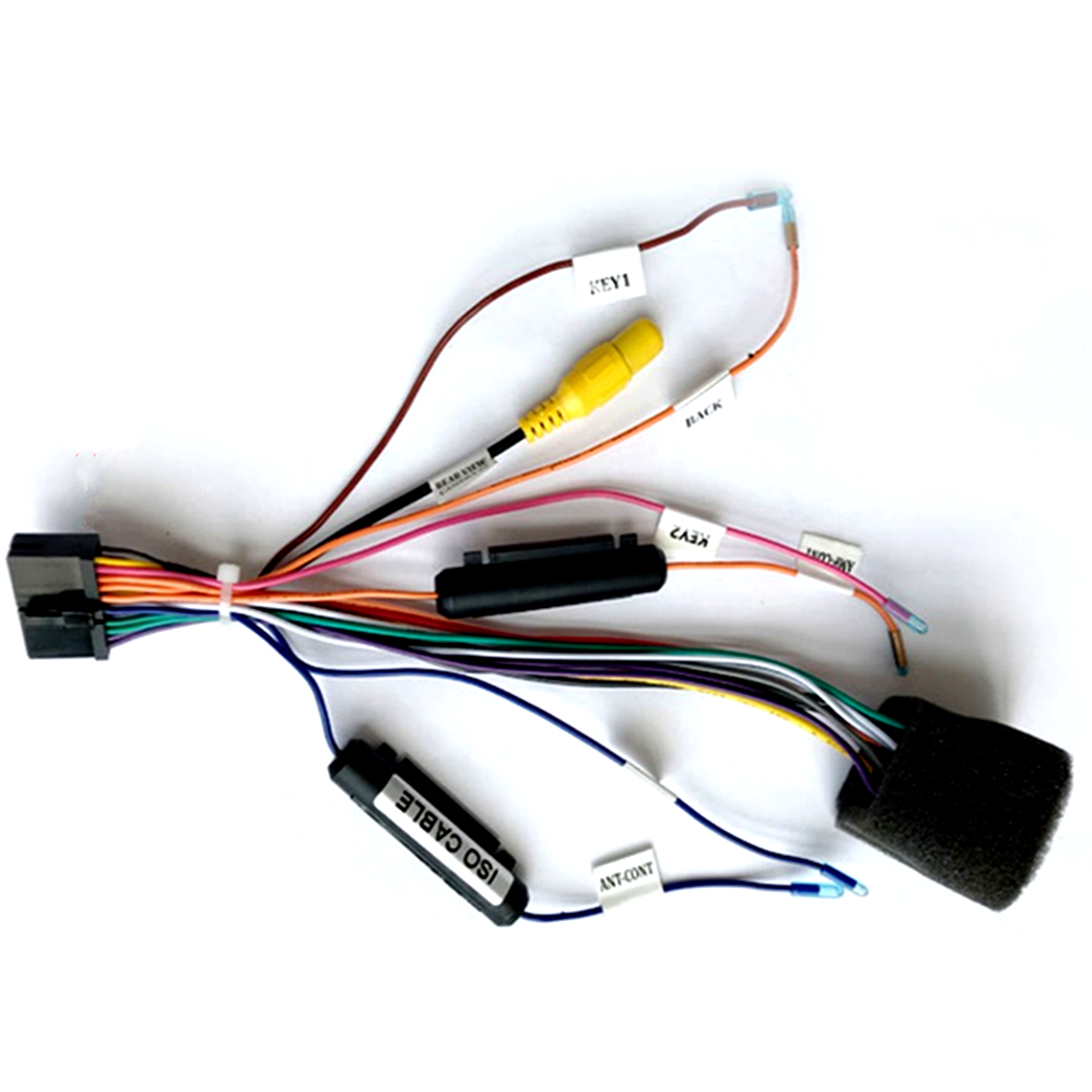 Car Stereo Radio ISO Lead Wiring Harness Connector Adaptor Cable Loom ...