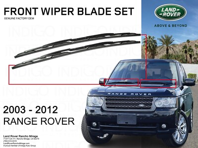 2003-2012 Range Rover L322 Front Wind Shield Wiper Blade Set | GENUINE ...