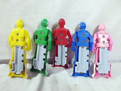 Kaizoku Sentai Gokaiger Ranger Key Choudenshi Bioman 5 piece set | eBay