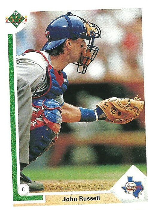JOHN RUSSELL TEXAS RANGERS #191 - UPPER DECK NM-MT 1991 | eBay