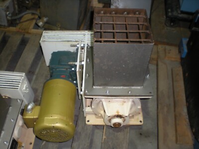 Schenck Process MD20 Airlock - 8" Square - Removed from a working ...