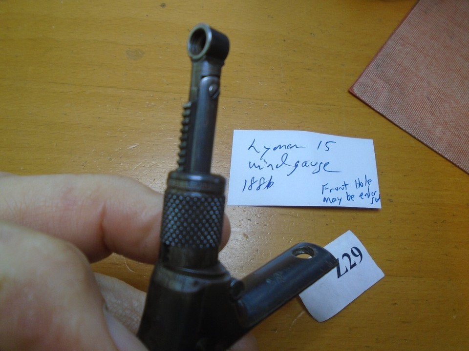 Lyman 15 Windgauge Peep Tang Sight for Winchester 1886 86 | eBay