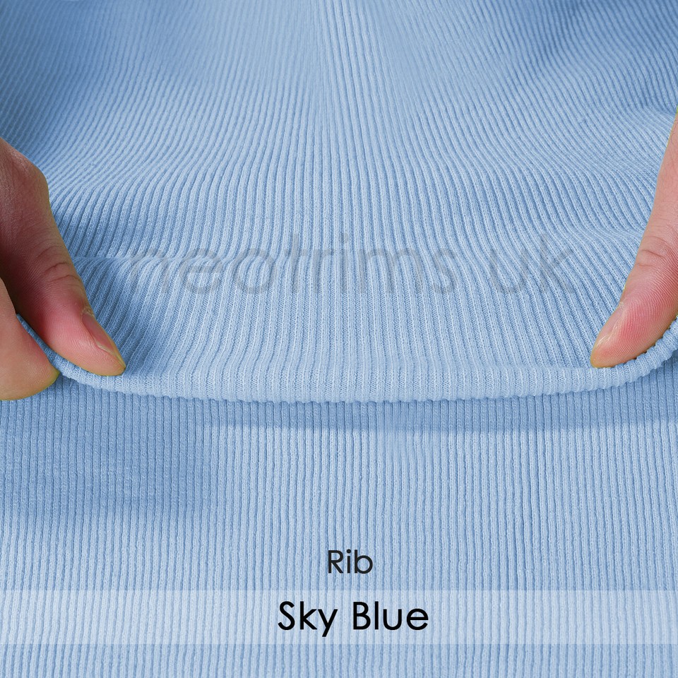 Rib Knit Trim Fabric,Ribbing Material For Cuffing Waistband,Stretch ...