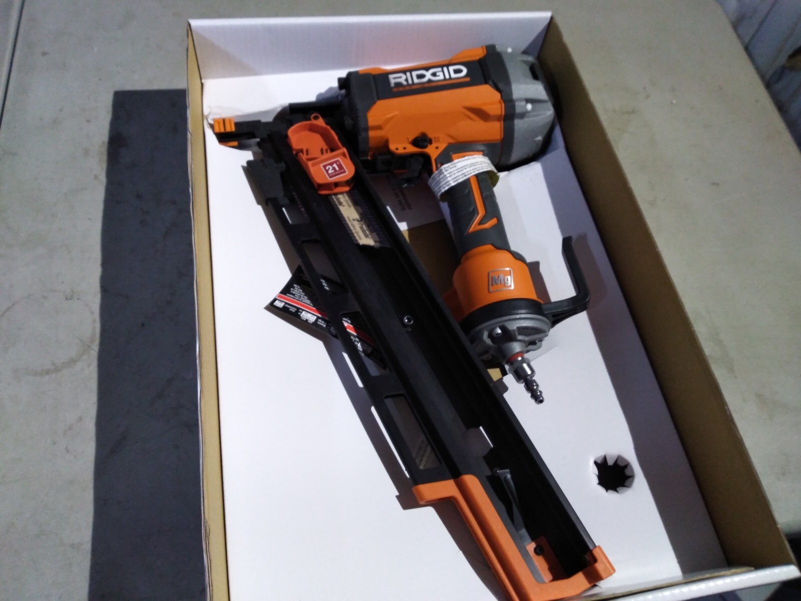 RIDGID R350RHF 3-1/2 in. Round-Head Framing Nailer #379 648846066158 | eBay