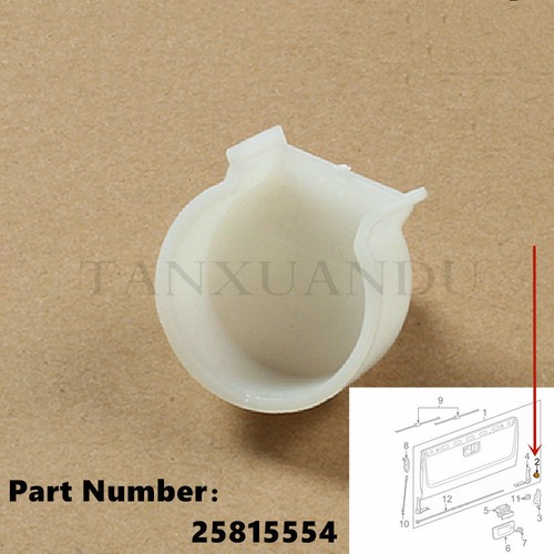 Lower Tail Gate Hinge Bushing Fit For CHEVY Silverado GMC Sierra 07-20 ...