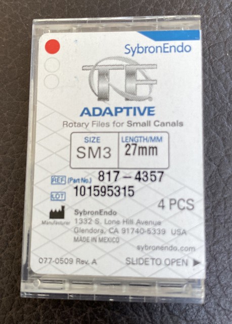 TF Adaptive Files Sm3 27mm Sybron Endo 8174357 for sale online | eBay