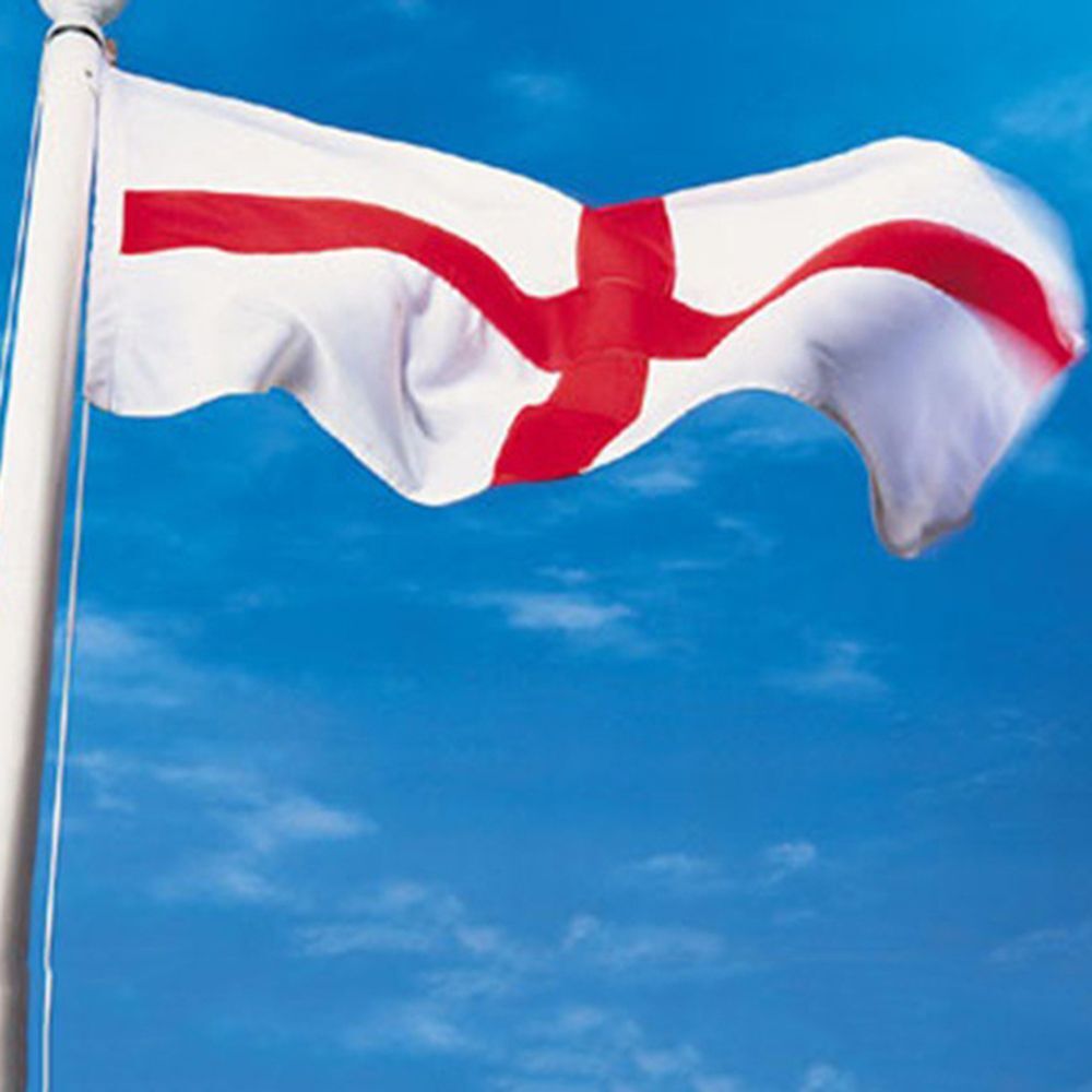 Eyelets Rugby Day England St George Flag Mega Jumbo England Flag Cross Flags | eBay