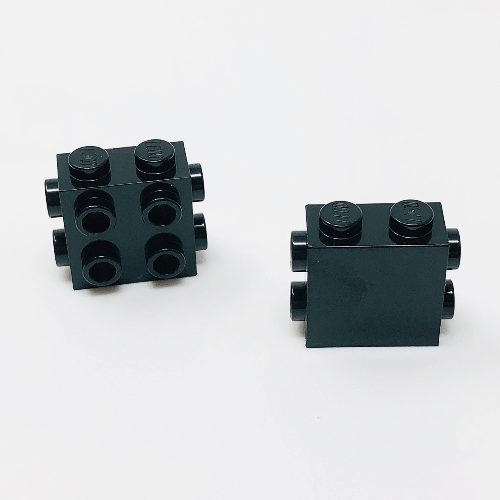 1x LEGO 67329 Brick Studs on 3 Sides 1x2x1 2/3 Black | 6308883 for sale ...