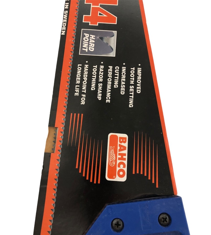 Bahco 244‑20 Hardpoint Handsaw 500mm – DIY Wood Tool – Age Verified ...