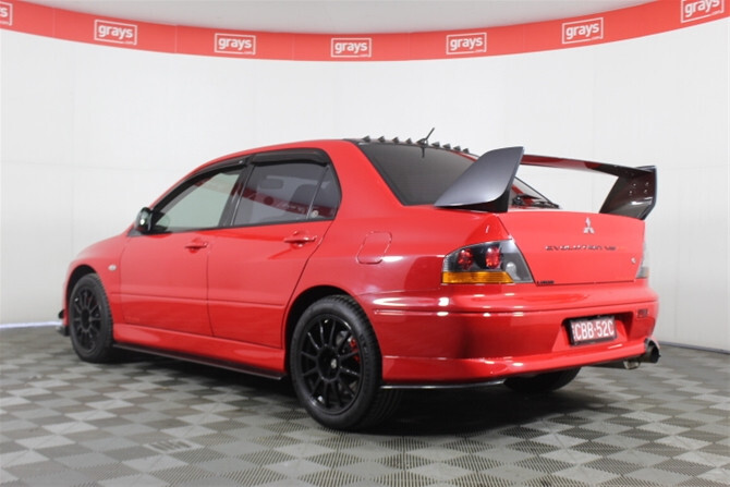 Fits Mitsubishi Lancer EVO 7 8 9 - Rear Roof Spoiler Fins Vortex ...