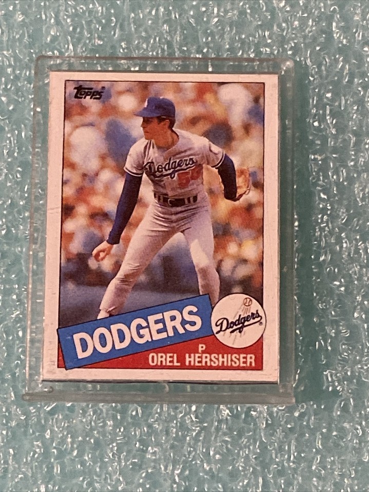 1989 Topps Double Headers Orel Hershiser | eBay