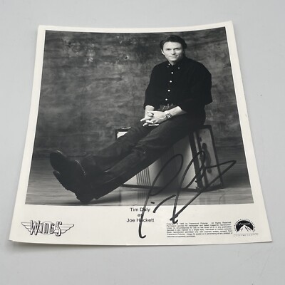 Tim Daly as Joe Hackett Signed Wings Photo Paramount Pictures | eBay