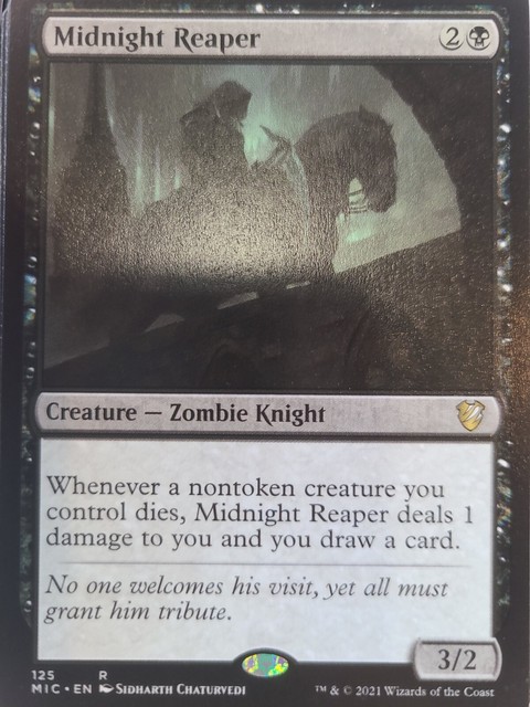 MTG Midnight Reaper Starter Commander Decks 91 Regular Rare for sale ...
