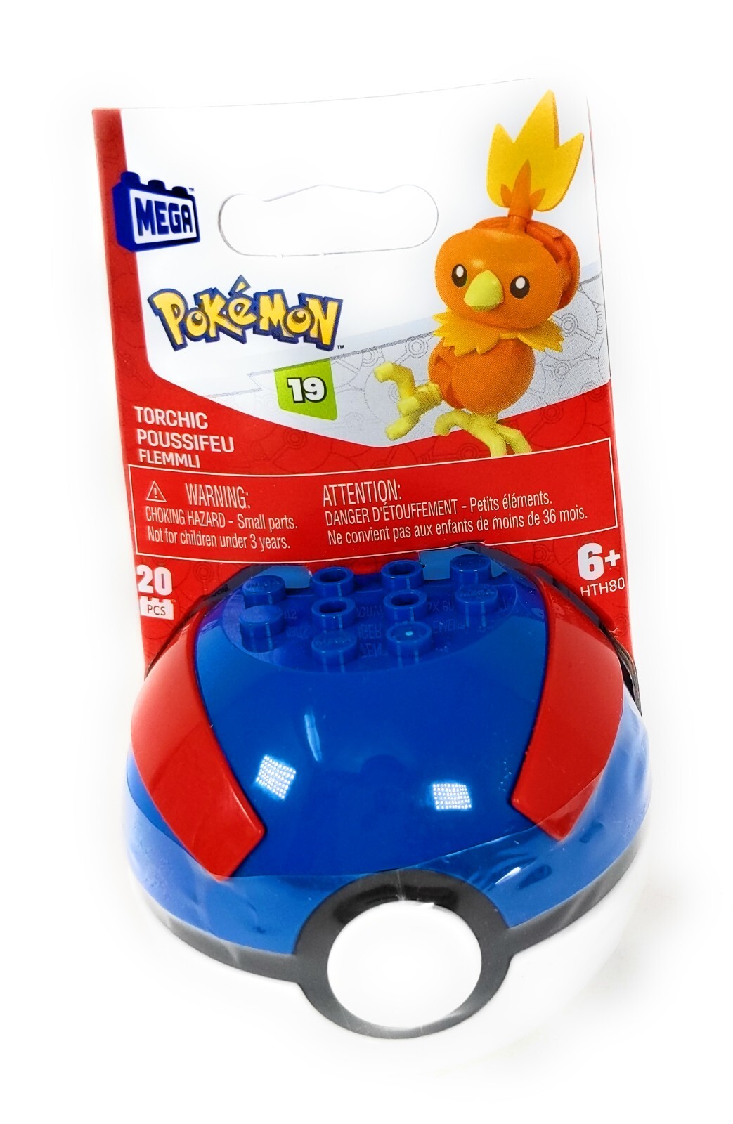 Mega Construx Pokémon Series 19 Torchic 20 Pcs HTH80 New and Sealed | eBay